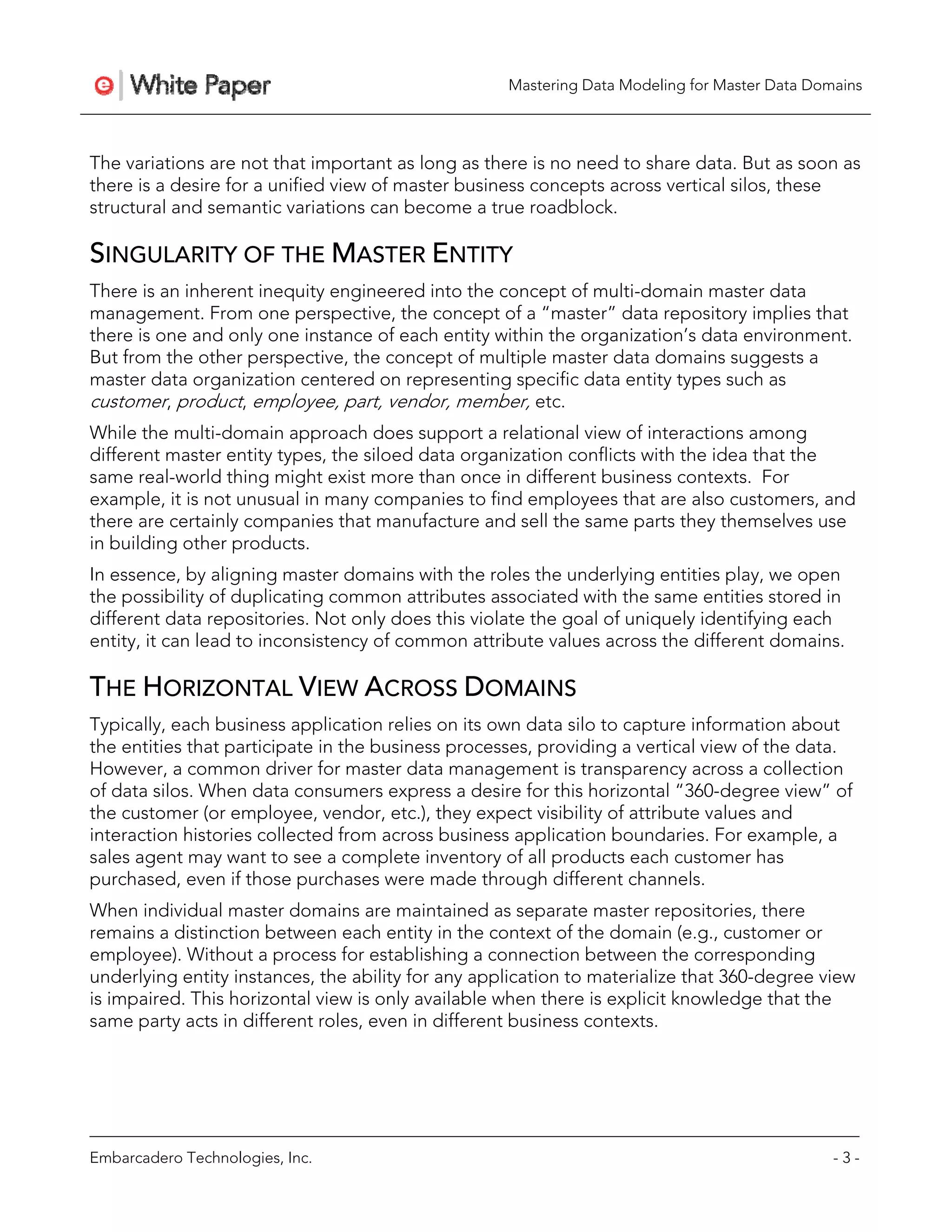 Mastering data-modeling-for-master-data-domains | PDF | Databases | Computer Software and ...