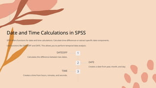 Compute-Variables-in-SPSS.pptx CAP - III | PPT