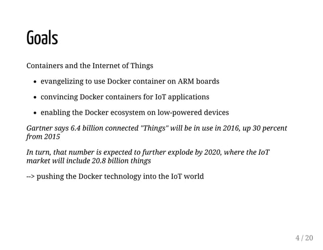 Mastering Docker on a Raspberry Pi | PPT