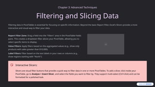 Mastering Excel PivotTables: Comprehensive Guide to Data Analysis and ...