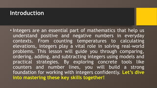 Mastering-Integers.pptx ................. | PPTX