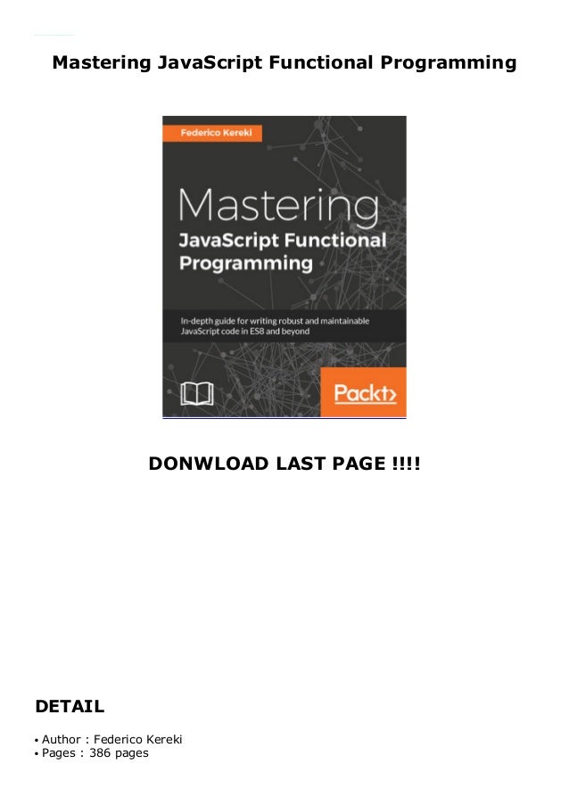 Mastering JavaScript Functional Programming