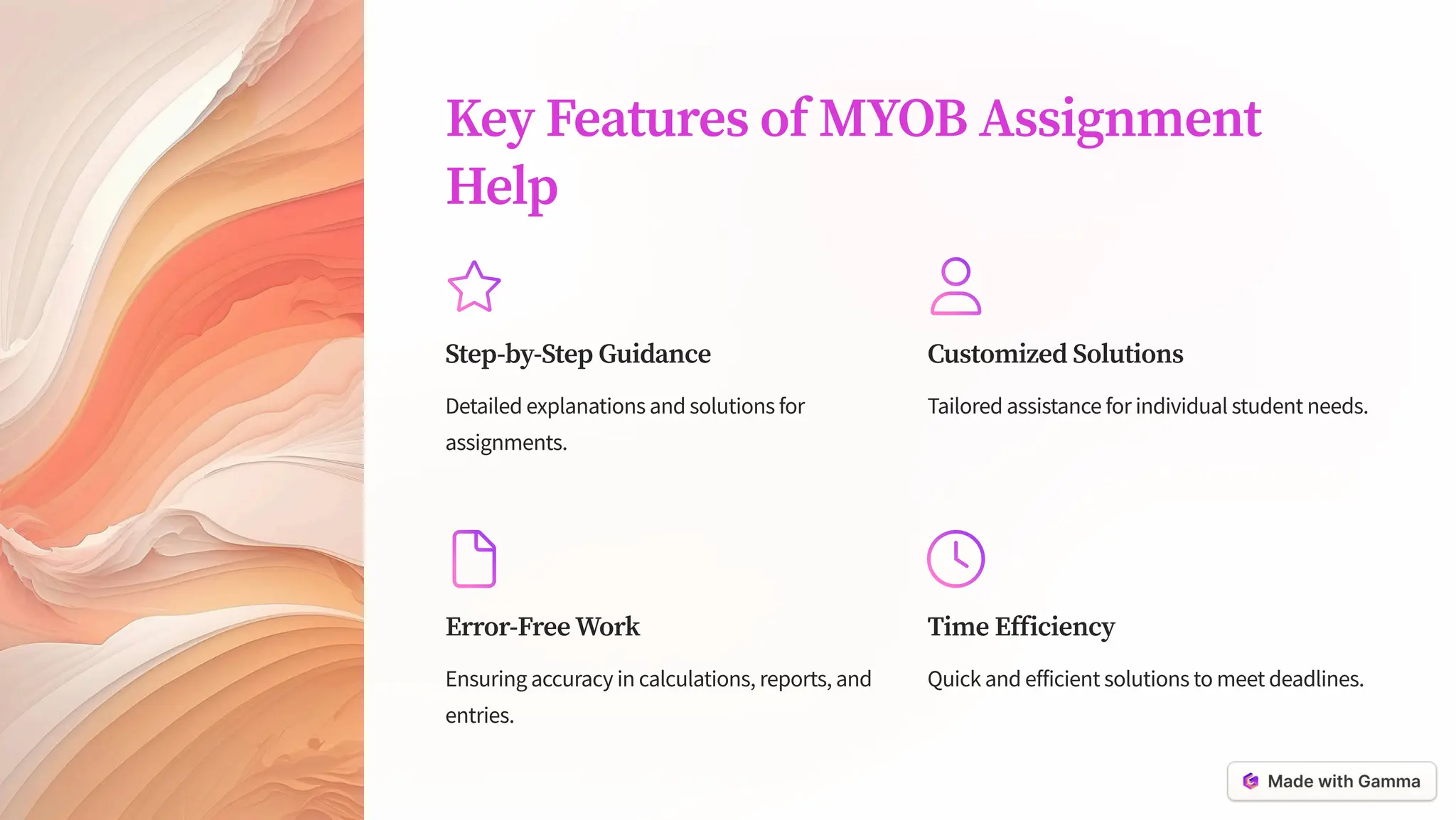 Mastering MYOB: A Comprehensive Guide for students | PPT