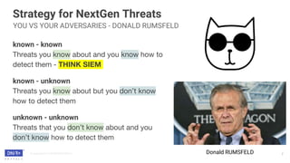 Mastering Next Gen SIEM Use Cases (Part 1) | PPTX