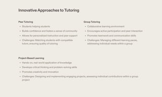 Mastering Tutoring Challenges: Strategies for Student Success | PPT