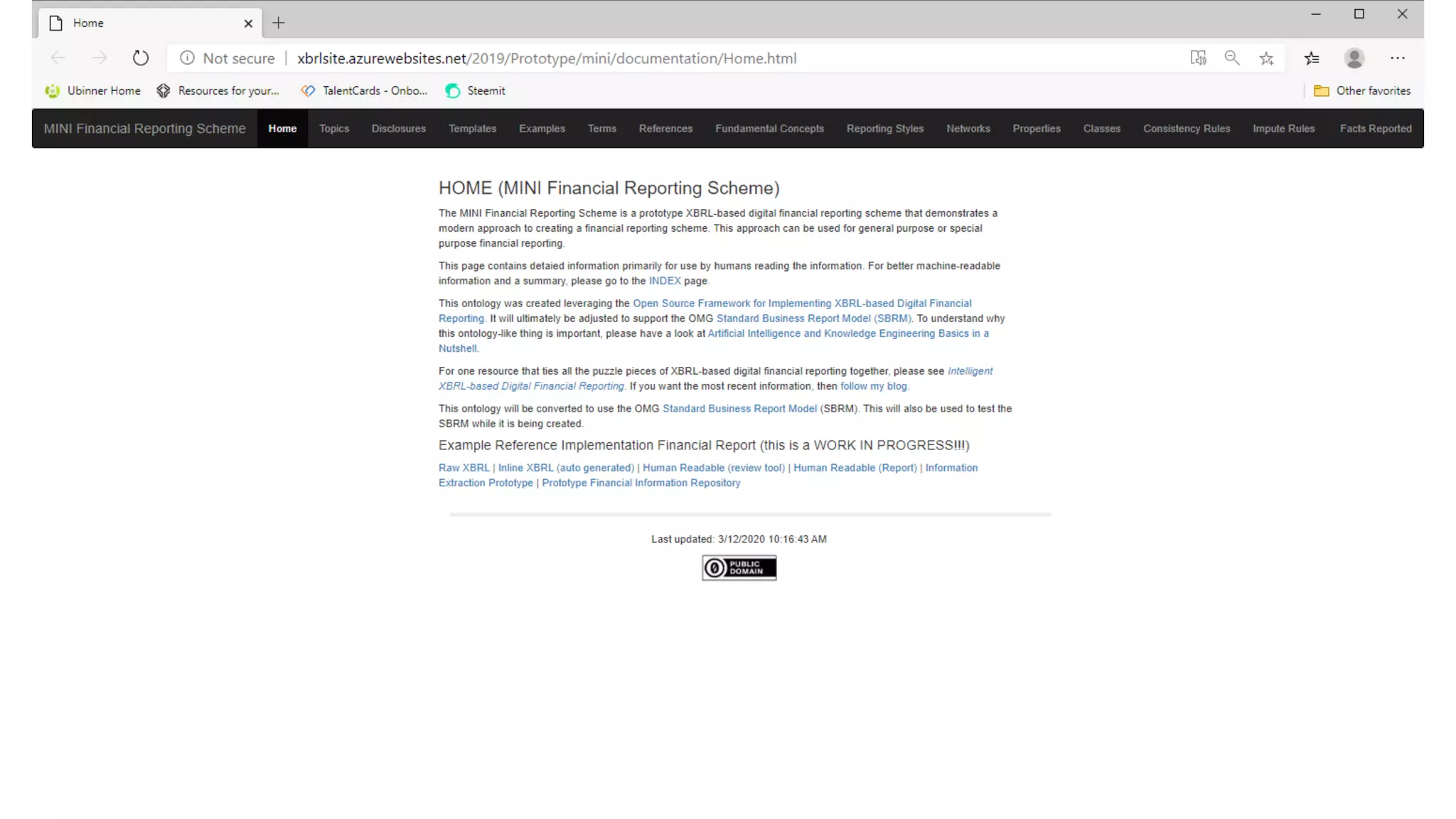 MINI Financial Reporting Scheme | PPTX