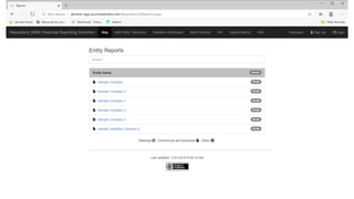 MINI Financial Reporting Scheme | PPT