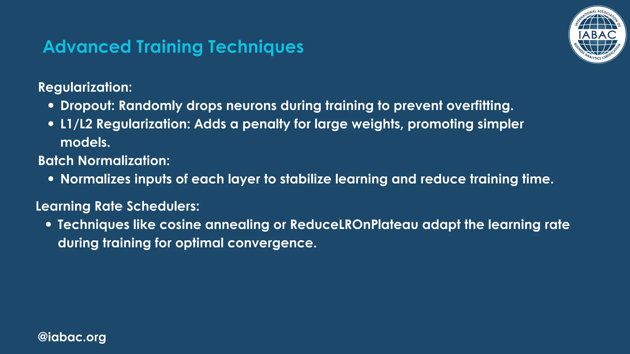 Mastering Advanced Deep Learning Techniques | PPT