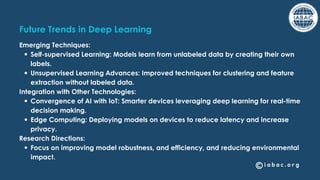 Mastering Advanced Deep Learning Techniques | IABAC | PDF