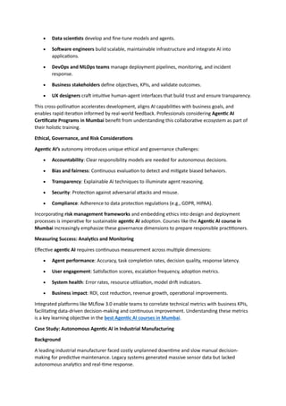 Mastering Agentic AI in Production: Architectures, Deployment Strategies, and Engineering Best ...