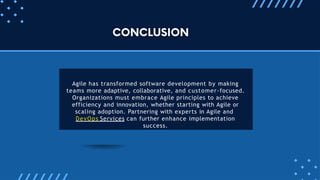 Mastering Agile: A Comprehensive Guide to Agile Software Development | PPTX