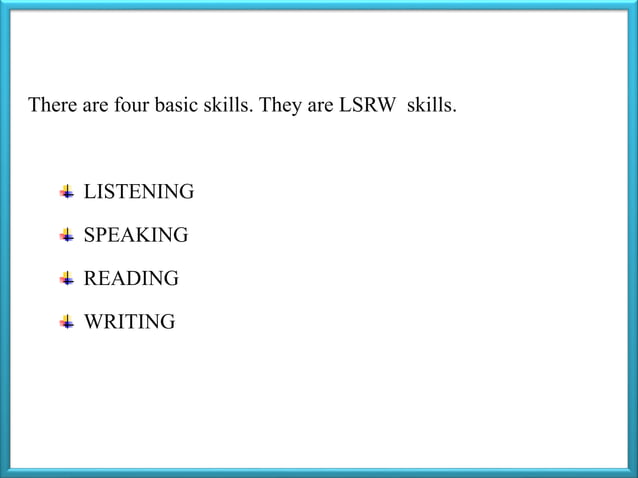 Mastering a language | PPT