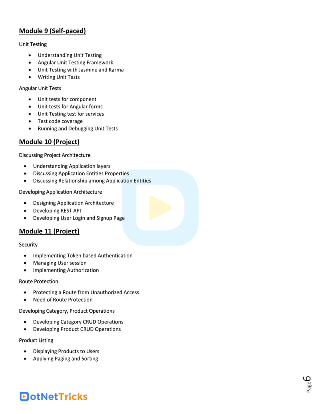 Mastering angular - Dot Net Tricks | PDF