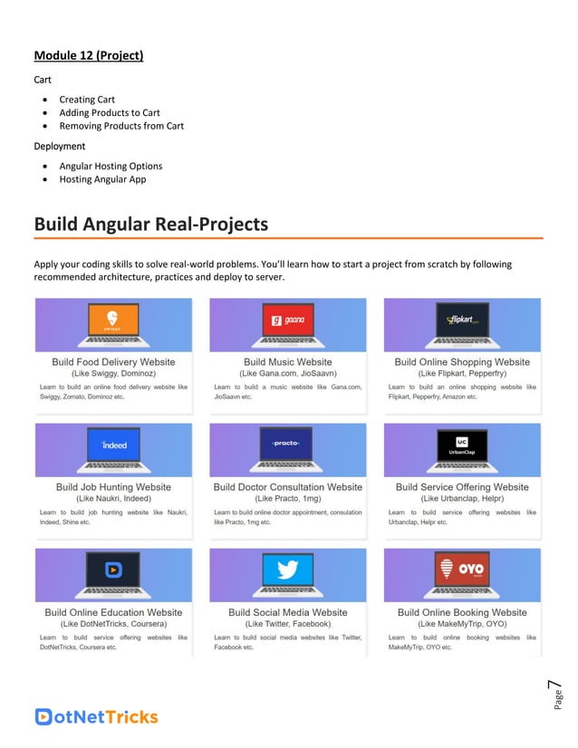 Mastering angular - Dot Net Tricks | PDF
