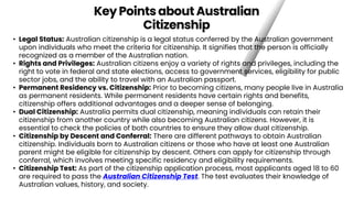 Mastering Australian Citizenship A Comprehensive Look at the ...