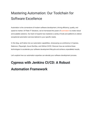 Mastering Automation_ Our Toolchain for Software Excellence.pdf