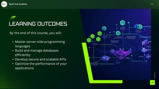 Mastering Back-End Development Building Robust Server-Side Solutions | PPT