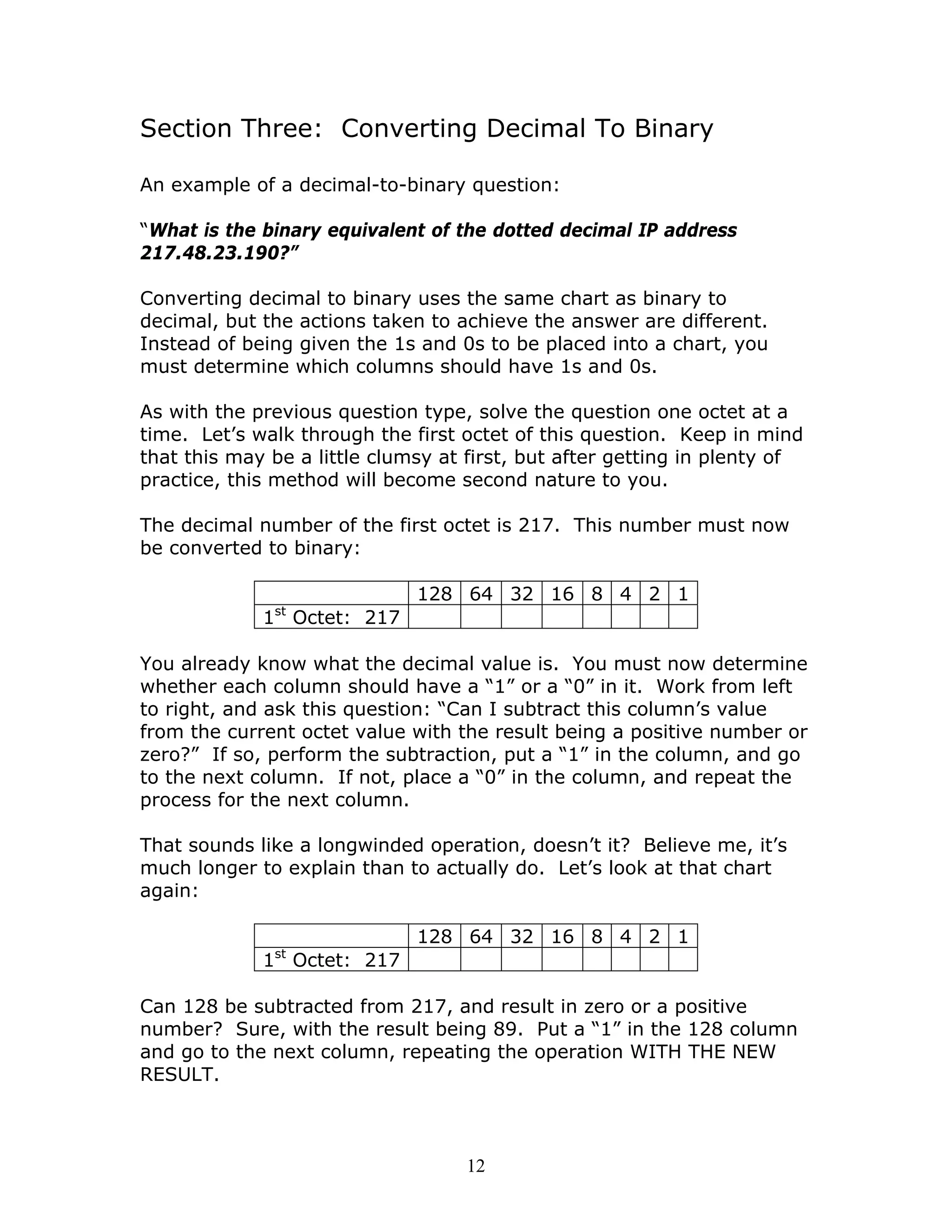 Mastering binary math_and_subnetting | PDF