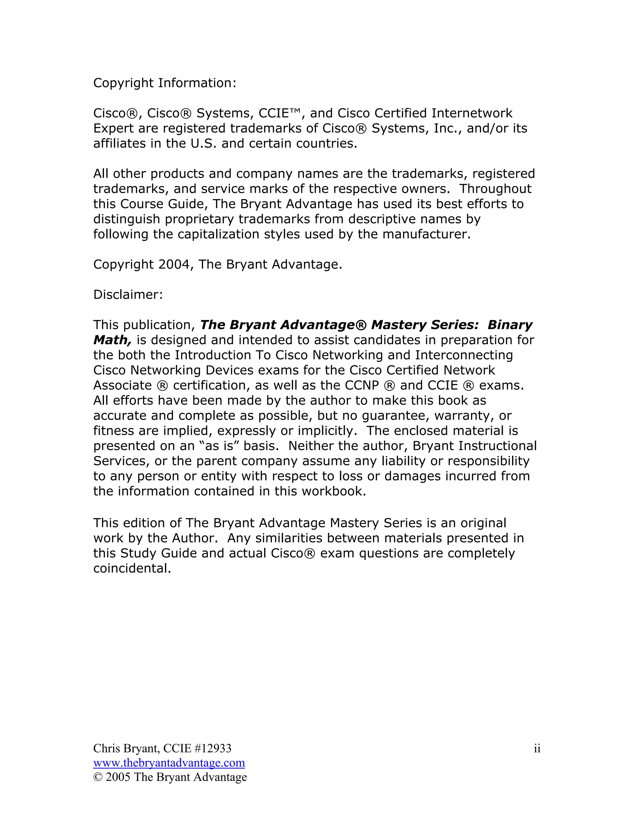 Mastering Binary Mathandsubnetting Pdf