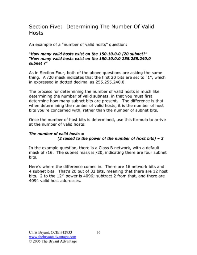 Mastering binary math_and_subnetting | PDF