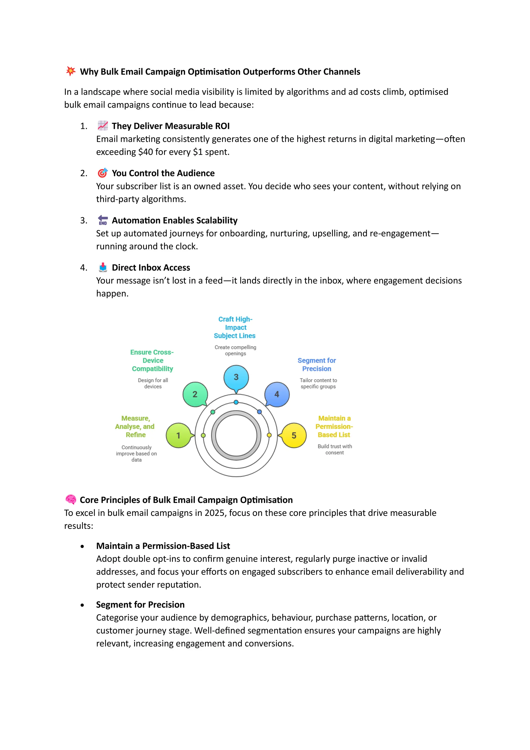 Mastering Bulk Email Campaign Optimization For 2025 Pdf