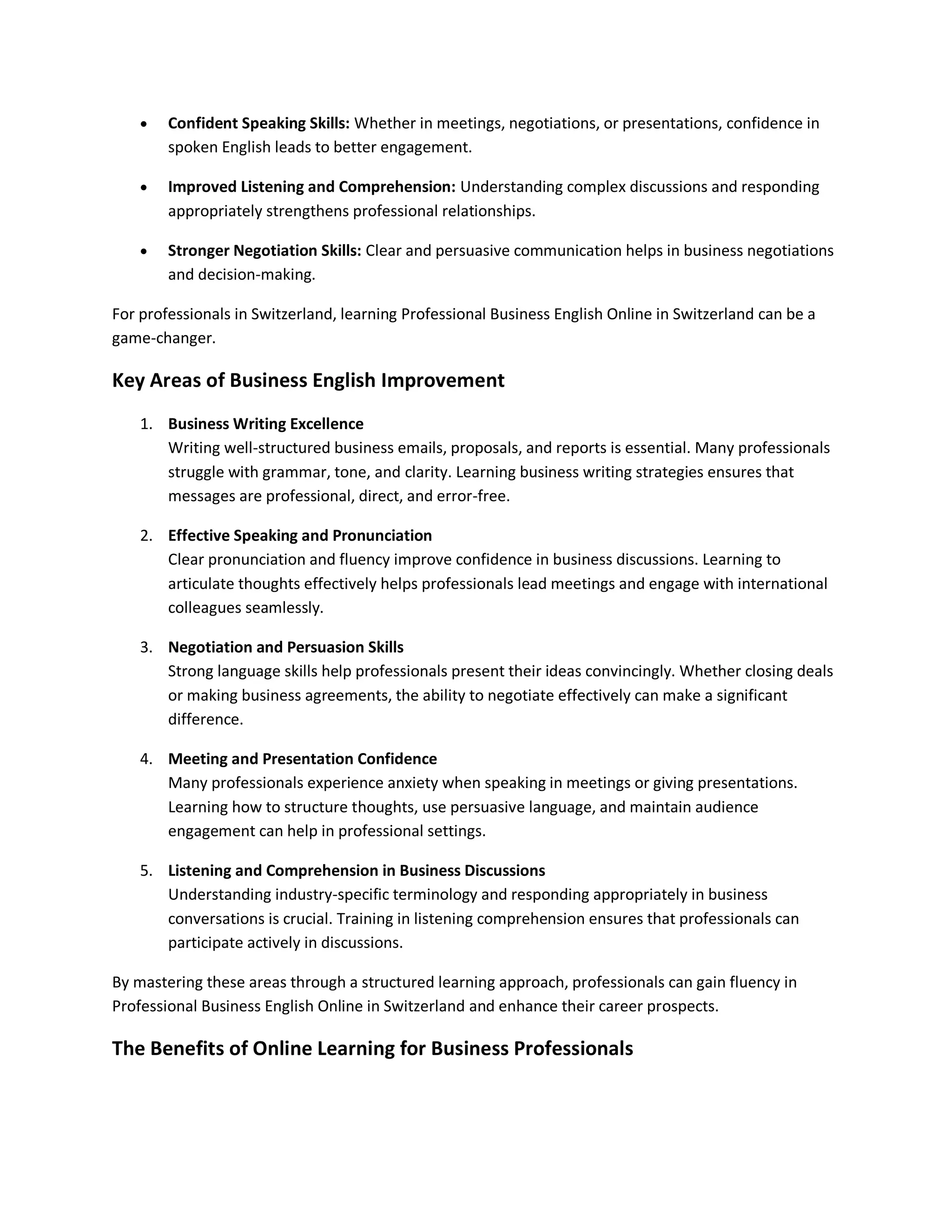 Mastering Business Communication: Elevate Your Professional English ...