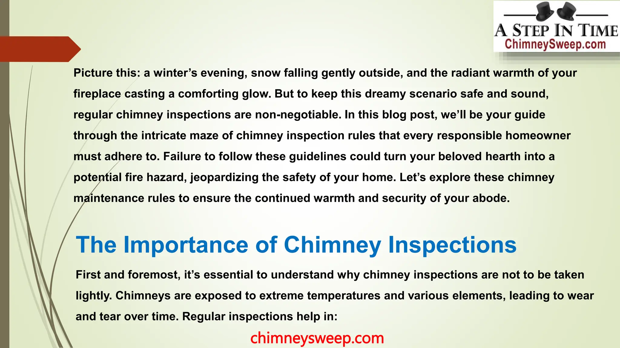 Mastering Chimney Inspections Key Guidelines to Follow.pptx