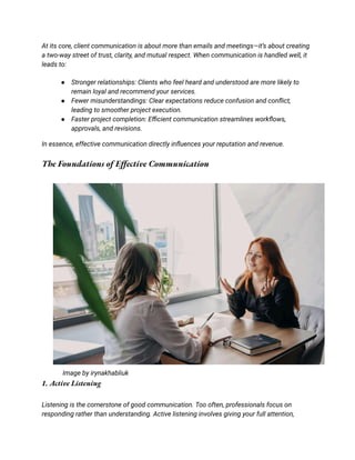 Mastering Client Communication_ The Key to Building Strong Business ...