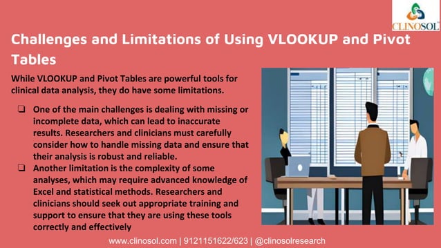 Mastering Clinical Data Analysis with VLOOKUP and Pivot Tables.pptx | Computing | Technology ...