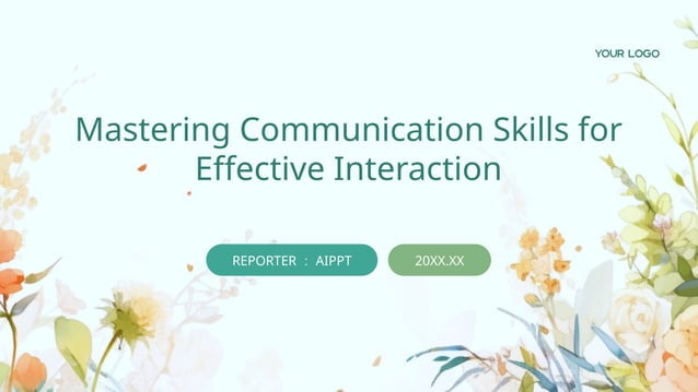 Mastering Communication Skills for Effective Interaction.pptx