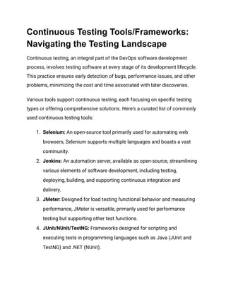 Mastering Continuous Testing_ A Definitive Guide to Seamless Software ...