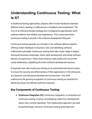 Mastering Continuous Testing_ A Definitive Guide to Seamless Software ...