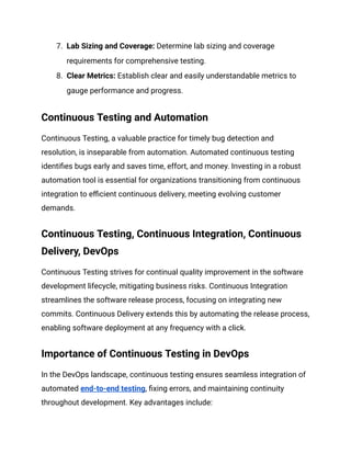 Mastering Continuous Testing_ A Definitive Guide to Seamless Software ...