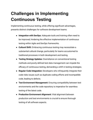 Mastering Continuous Testing_ A Definitive Guide to Seamless Software ...