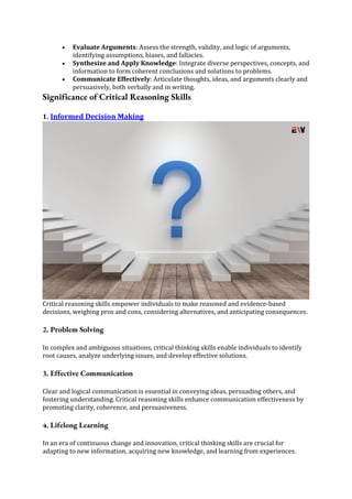 Mastering Critical Reasoning Skills: Navigating Complexity with Clarity ...