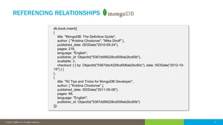 Mastering Data Modeling for NoSQL Platforms | PPT