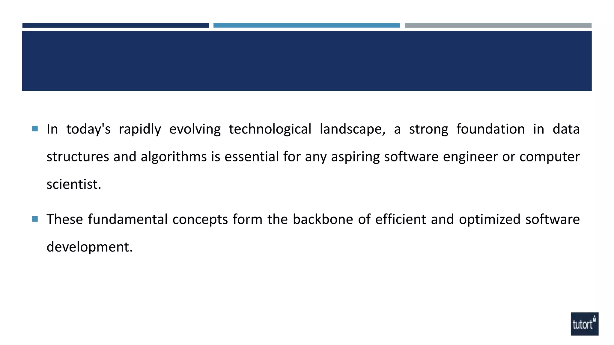 Mastering Data Structures And Algorithms Your Path To Success In