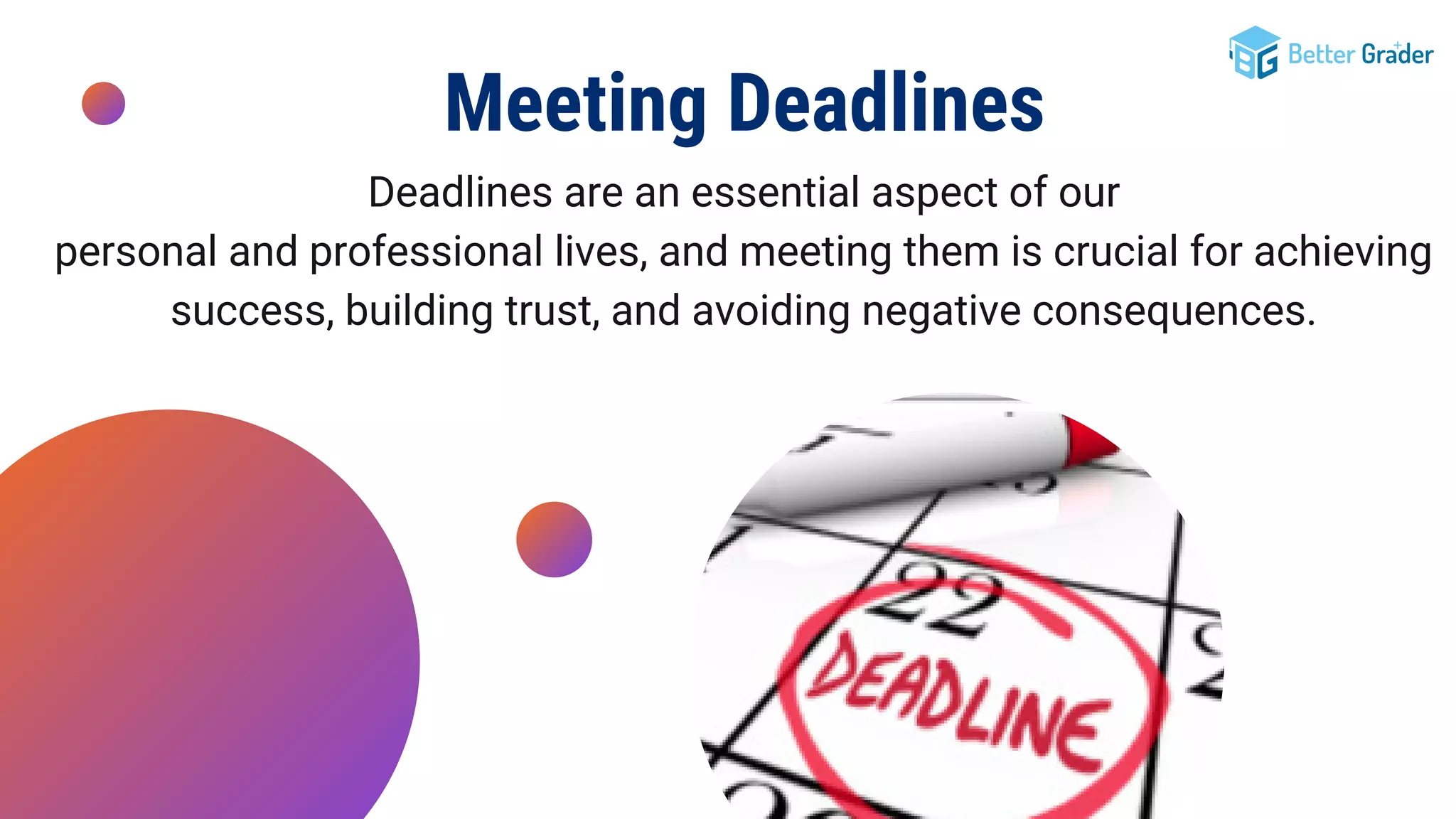 Mastering Deadlines Strategies for meeting targets and achieving ...