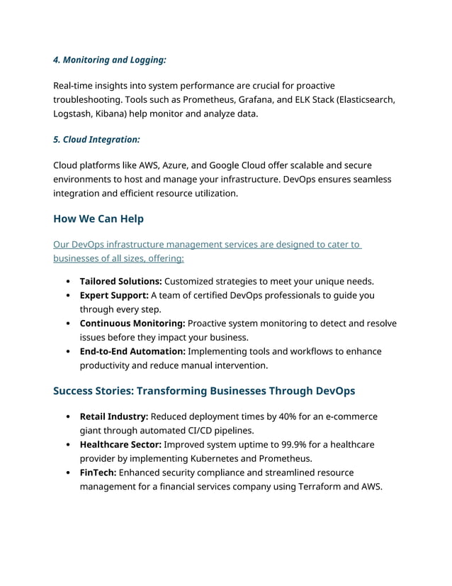 Mastering DevOps Infrastructure Management and The Key to Seamless IT Operations at HEX64.docx