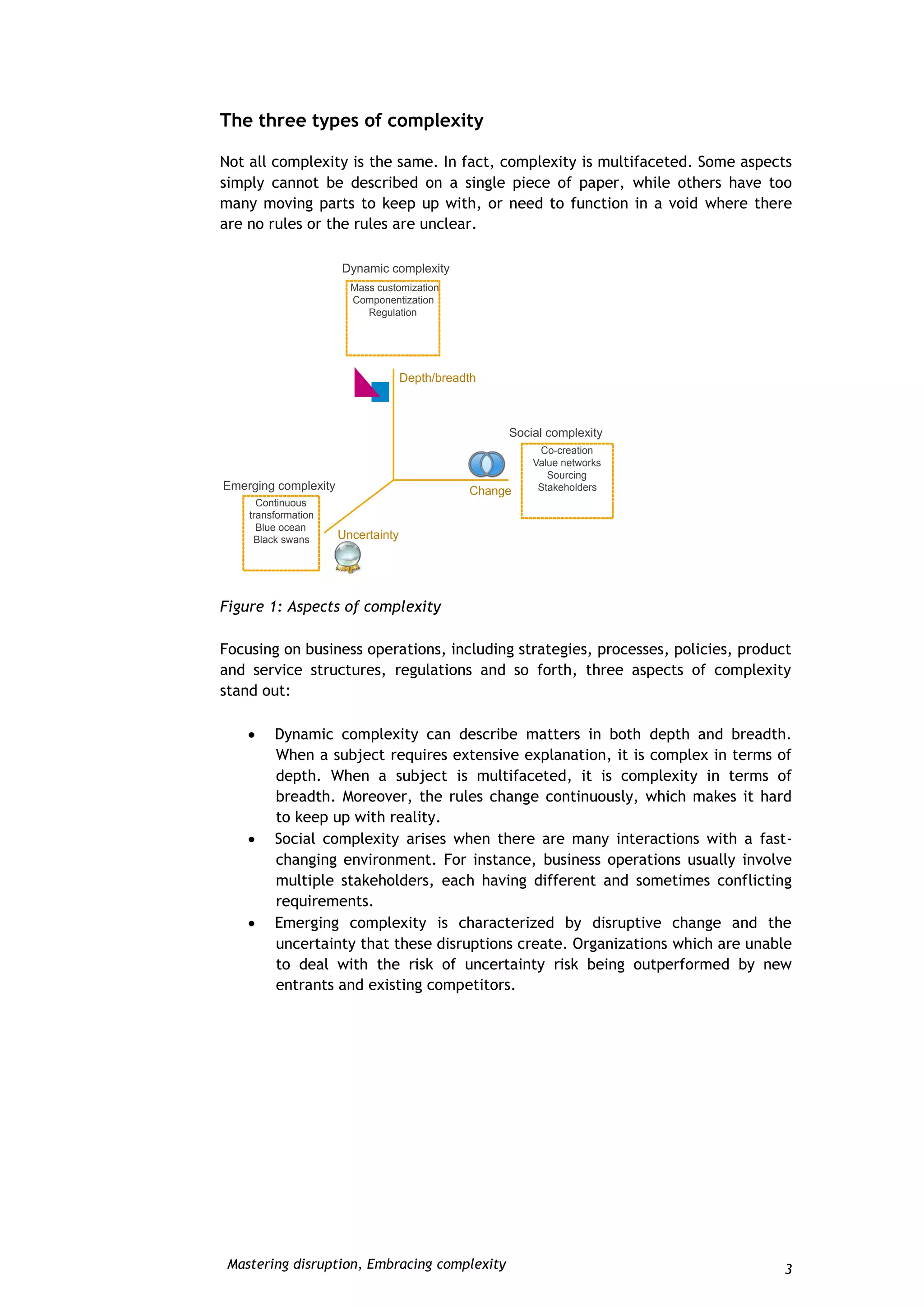 Mastering disruption, embracing complexity | PDF