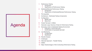 Mastering Distributed Performance Testing | PPT