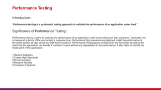 Mastering Distributed Performance Testing | PPT