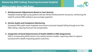 Mastering DRG Coding: Ensuring Accurate Hospital Billing Under New CMS ...
