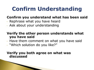 Mastering Effective Communication | PPT