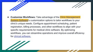 Mastering Efficiency Tips for Optimizing Clinic Management System ...