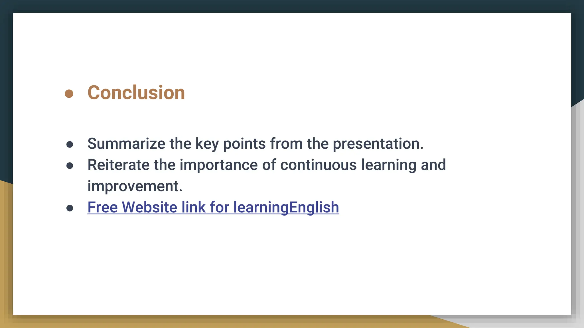 Mastering English 10 Tips For Effective Learning Pptx
