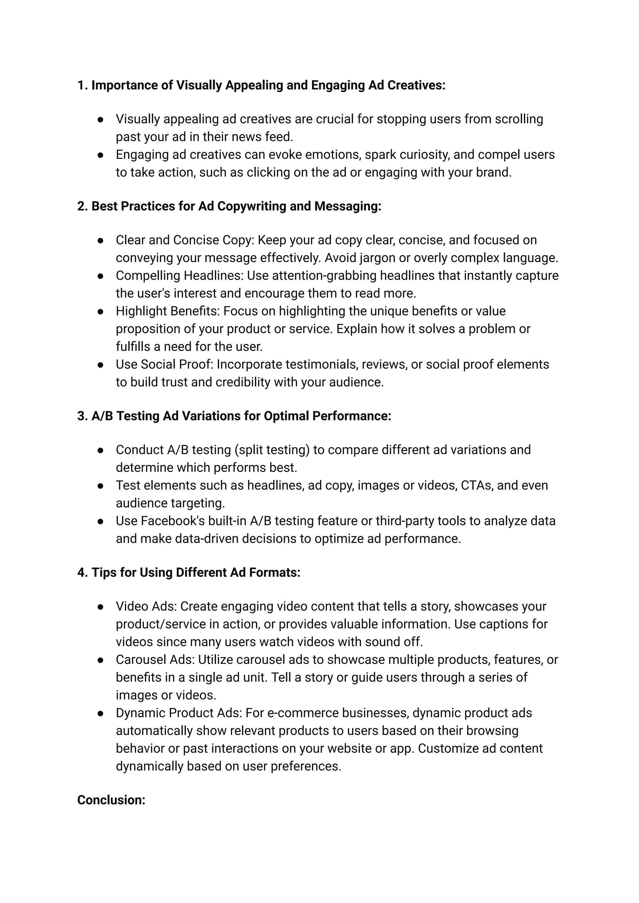 Mastering Facebook Ads- A Comprehensive Guide | PDF