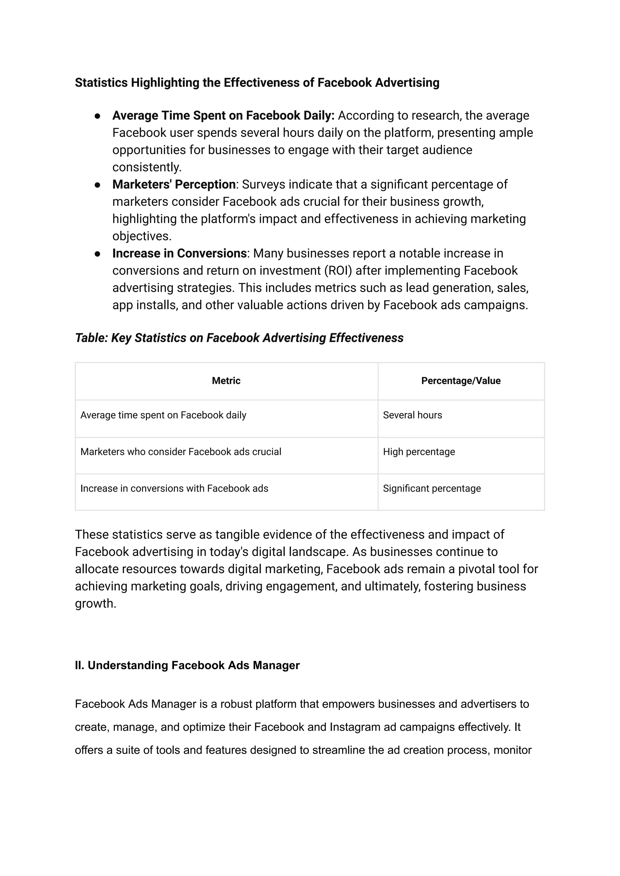 Mastering Facebook Ads- A Comprehensive Guide | PDF