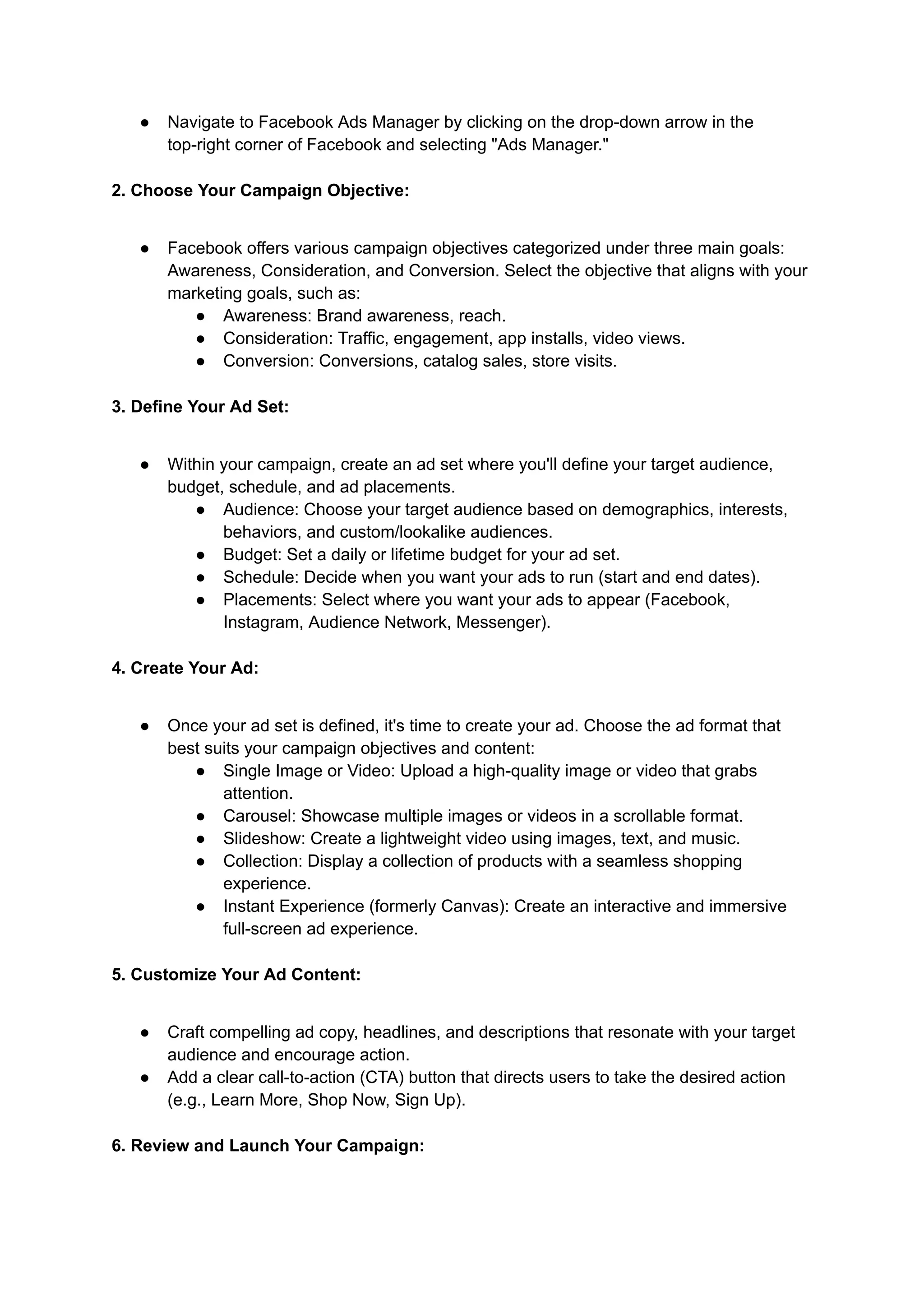 Mastering Facebook Ads- A Comprehensive Guide | PDF