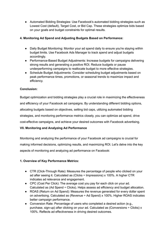 Mastering Facebook Ads- A Comprehensive Guide | PDF | Social Networking | Internet